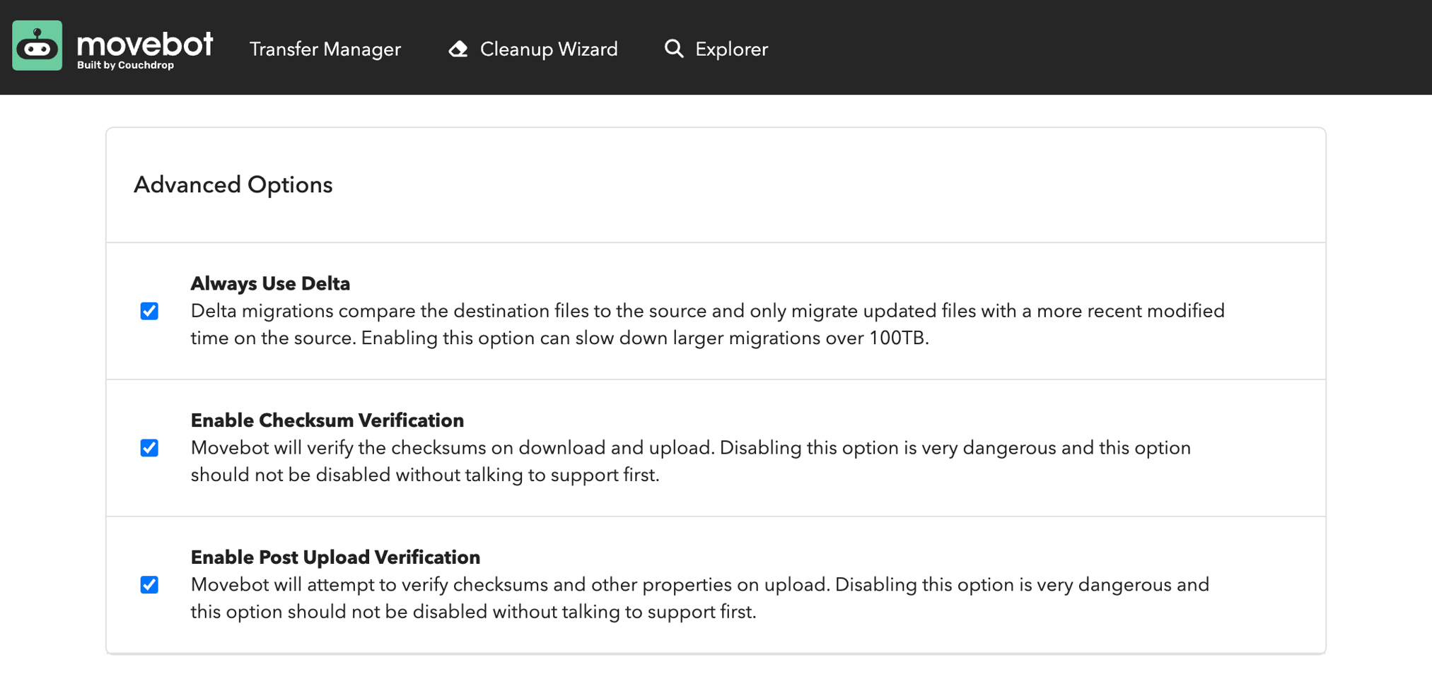 Why doesn't Movebot delete files? | Movebot - Data Agility & Insights